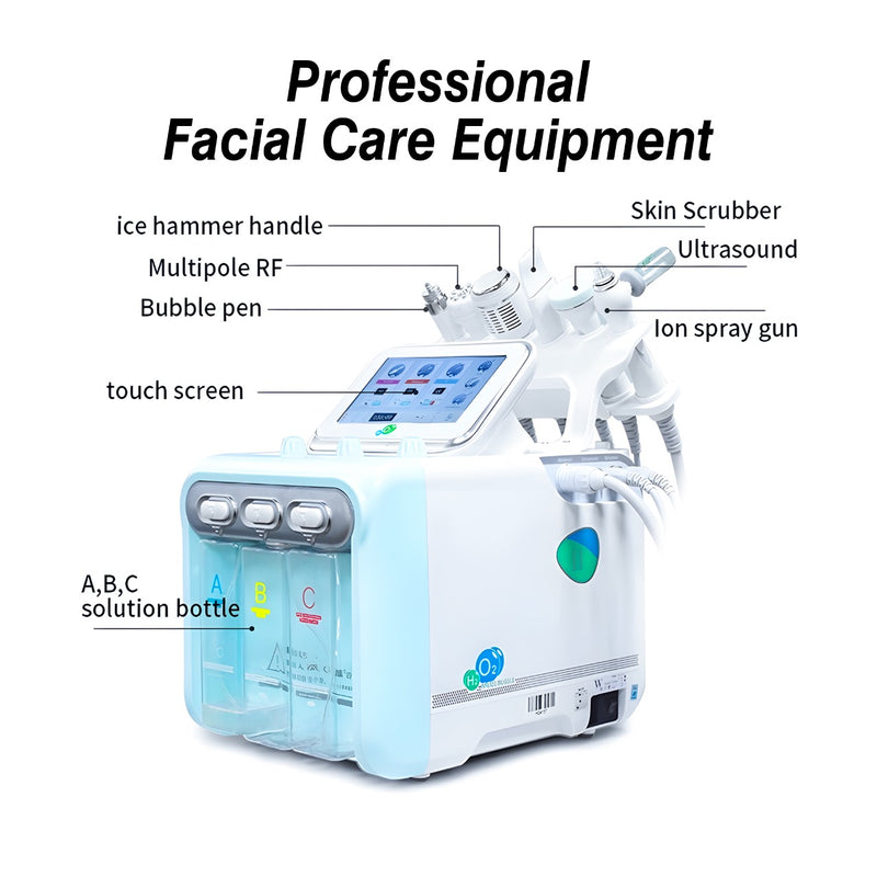 Beauty Machine Hydrogen & Oxygen 7 in 1 Hydra facial – Albasel cosmetics