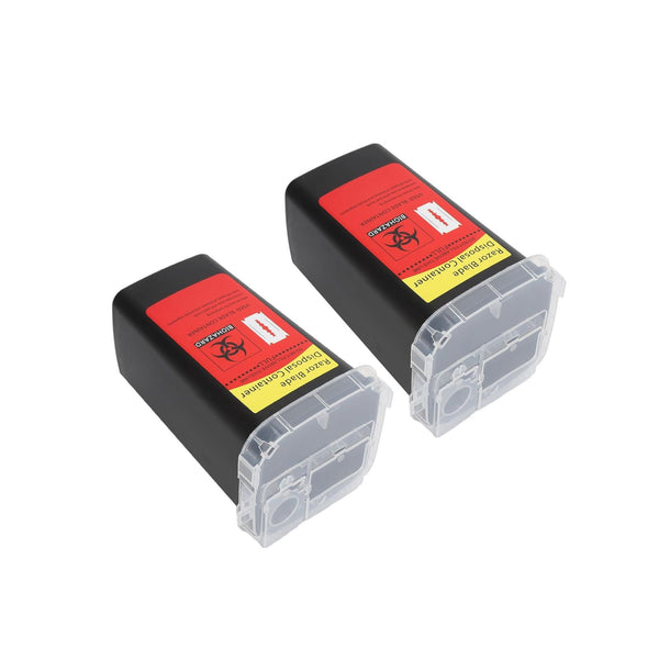 Salon Razor Blade Disposable Container Black – Albasel cosmetics