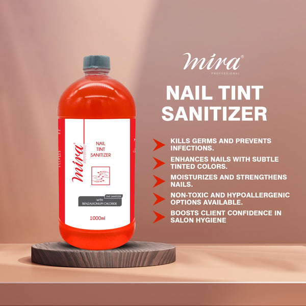 Mira Nail Tint Sanitizer 1000ml – Albasel cosmetics