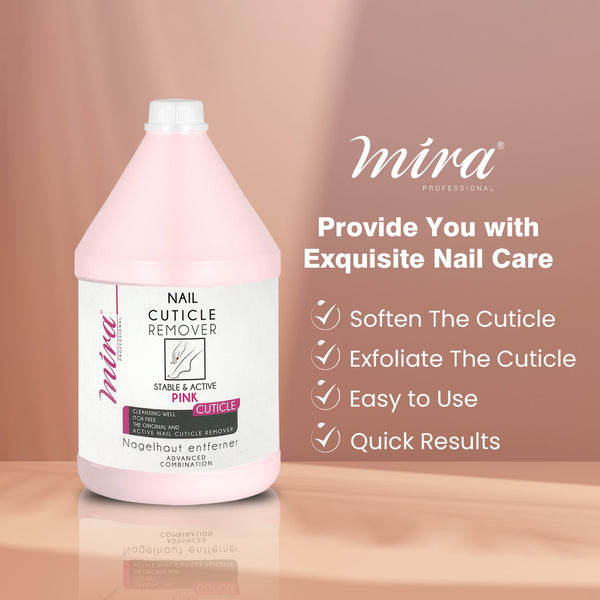 Mira Nail Cuticle Remover 3.78Ltr (Pink) in UAE | Al Basel – Albasel ...
