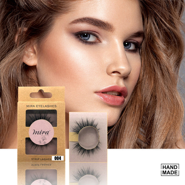 Mira False Mink Eyelashes 004 – Albasel cosmetics