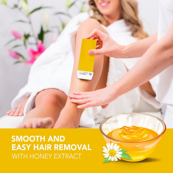 Buy Online Viva Depilatory Wax Refill Tube Honey | Al Basel – Albasel ...