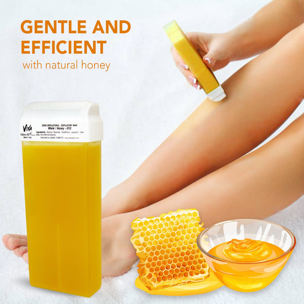 Buy Online Viva Depilatory Wax Refill Tube Honey | Al Basel – Albasel ...